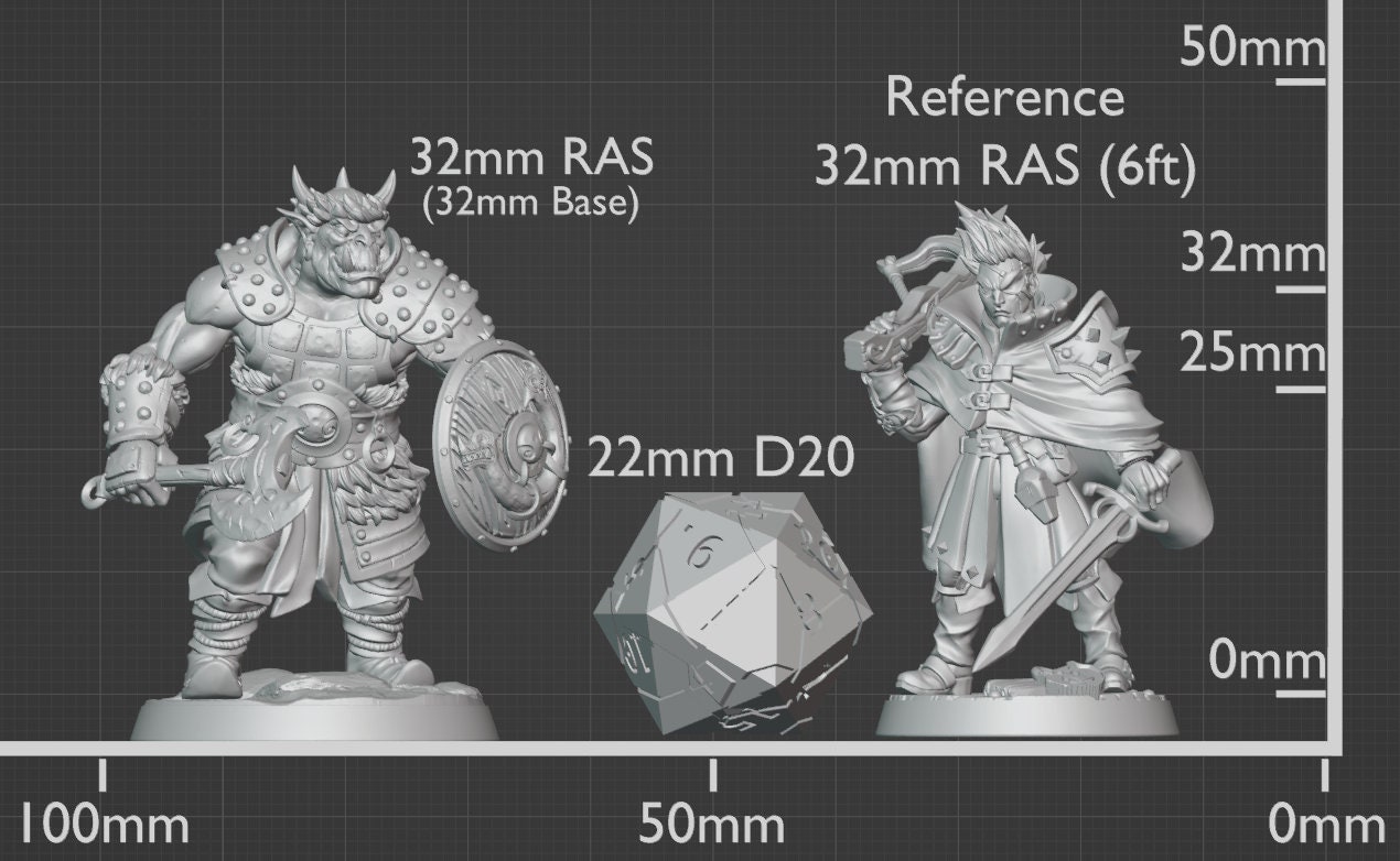 Orc Infantry Miniatures - Artisan Guild | Ogre Nomad Models | Dungeons ...