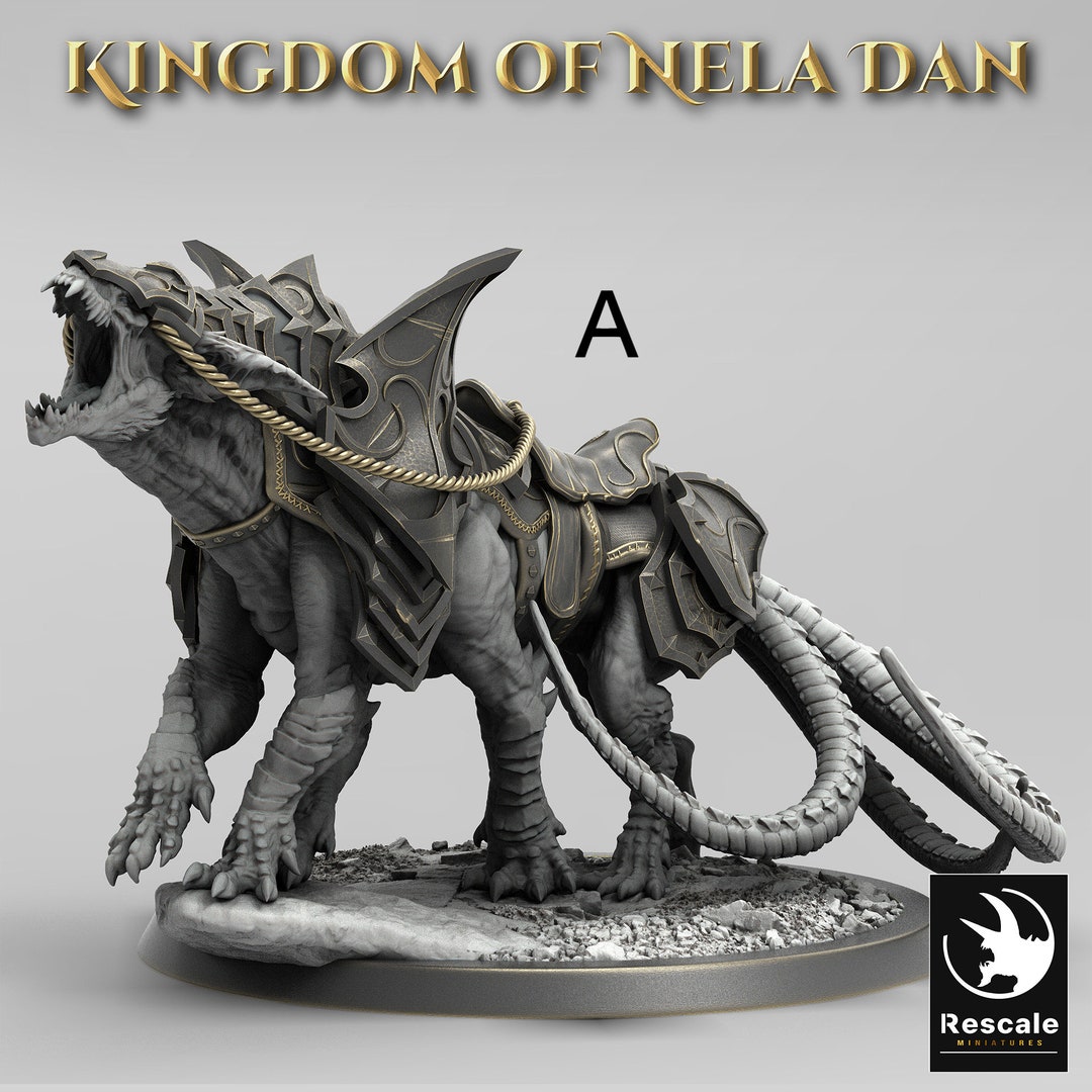 Grimdark Displacer Beast Miniatures - Rescale Miniatures | Stormcast ...