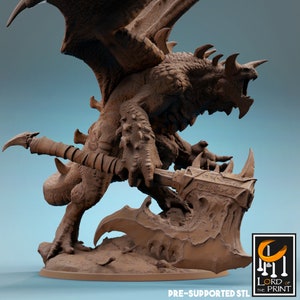 Exalted Demon Prince Miniature - Lord of the Print | Infernal Daemon of ...