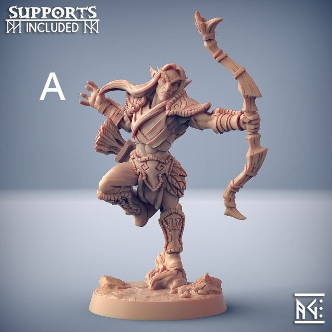 Elven Warrior Miniatures - Artisan Guild | Infantry Models | Wargaming ...