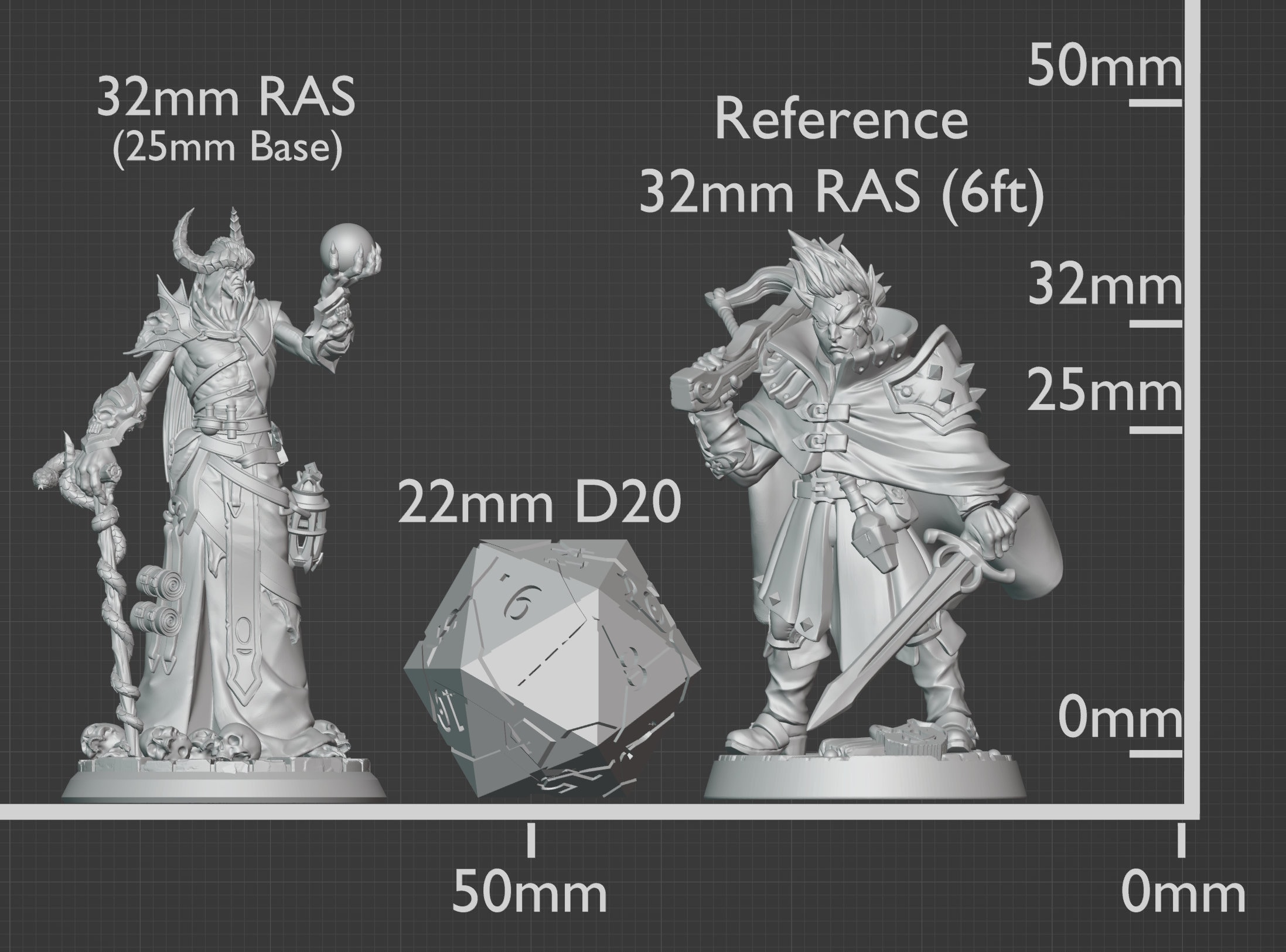 Tiefling Necromancer Miniature - Flesh of Gods | Half Fiend Cleric ...