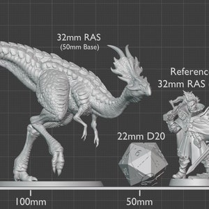 Dinosaur Miniatures - Lord of the Print | Giant Raptor Models ...