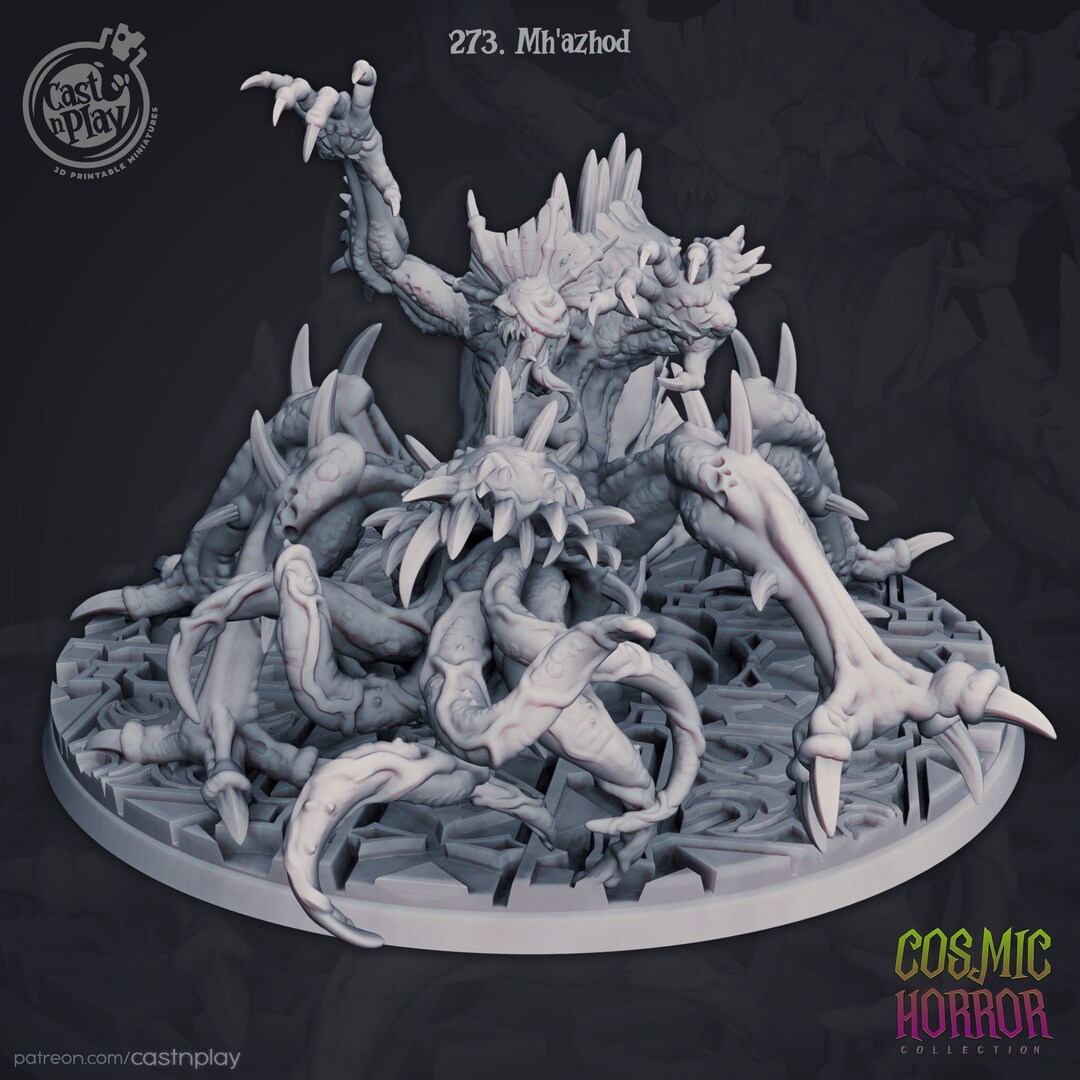 Giant Chaos Spawn Model - Castnplay | Undead Abomination Model ...