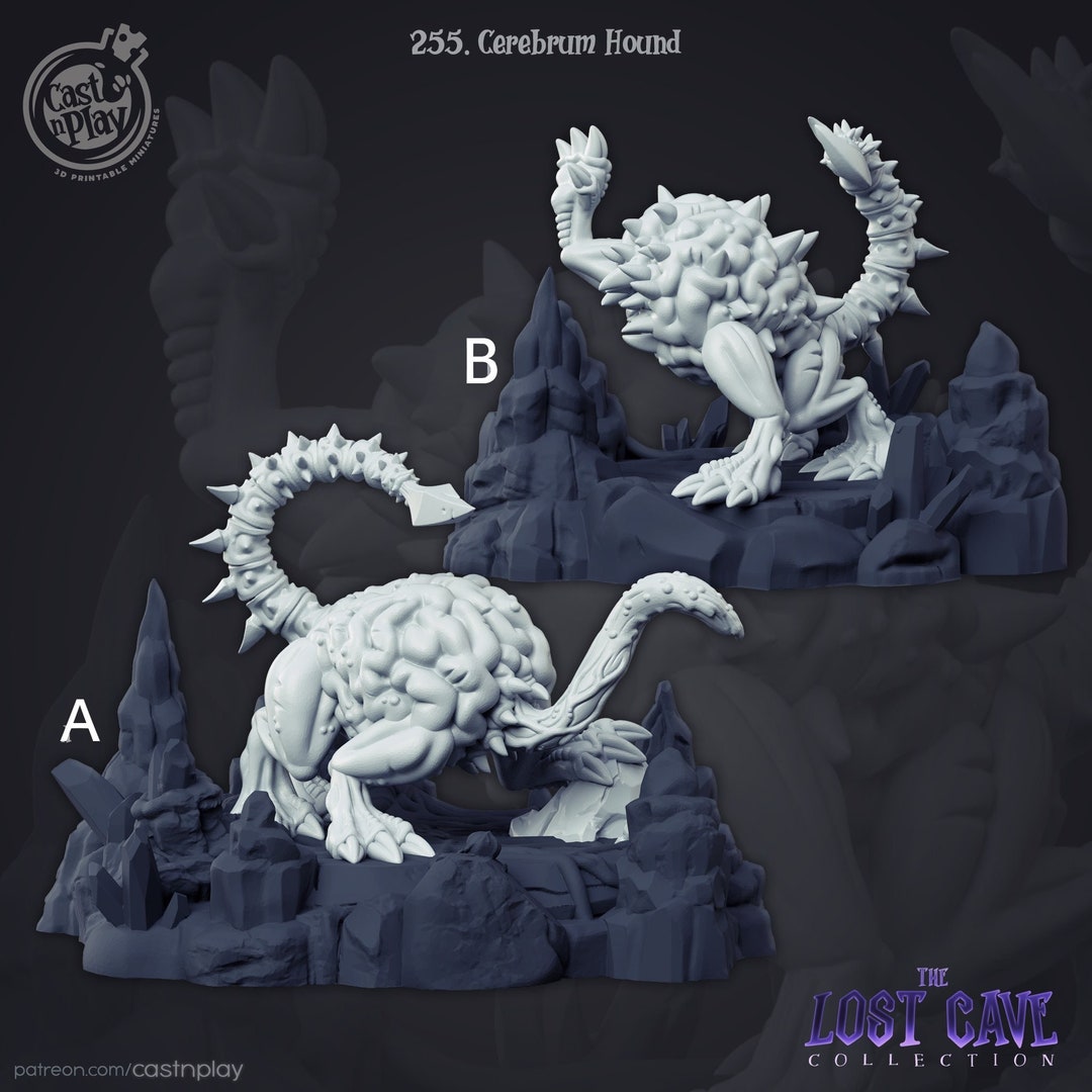 Intellect Devourer Miniatures Castnplay Dungeons & Dragons Dnd ...