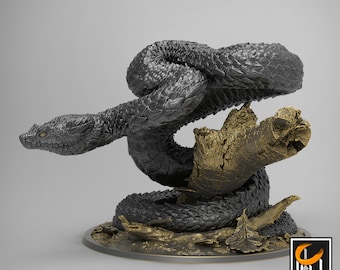 Swarm of Poisonous Snakes Mini DND Pathfinder Dungeons & Dragons RPG ...