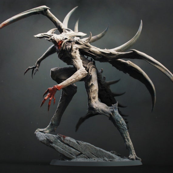 Chaos Daemon Miniature Lord of the Print Infernal Demon - Etsy Australia