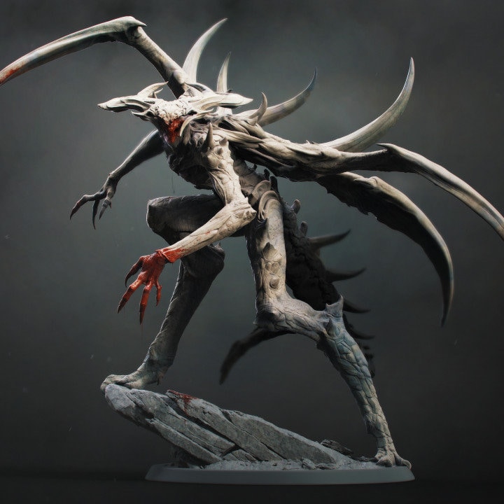 Chaos Daemon Miniature Lord of the Print Infernal Demon - Etsy