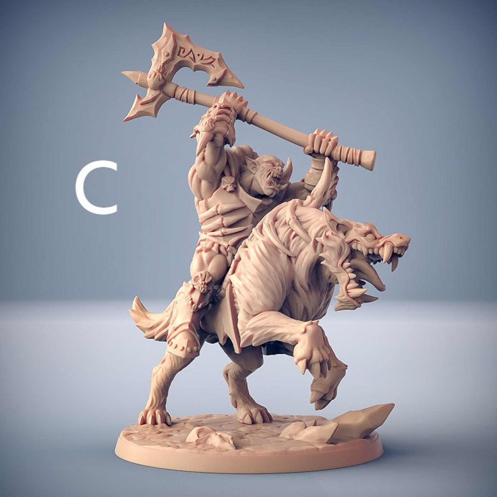 Orc Cavalry Miniatures Artisan Guild Warg Mount Models - Etsy Finland