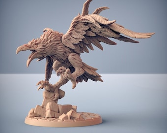 Dnd Raven Miniature - Etsy