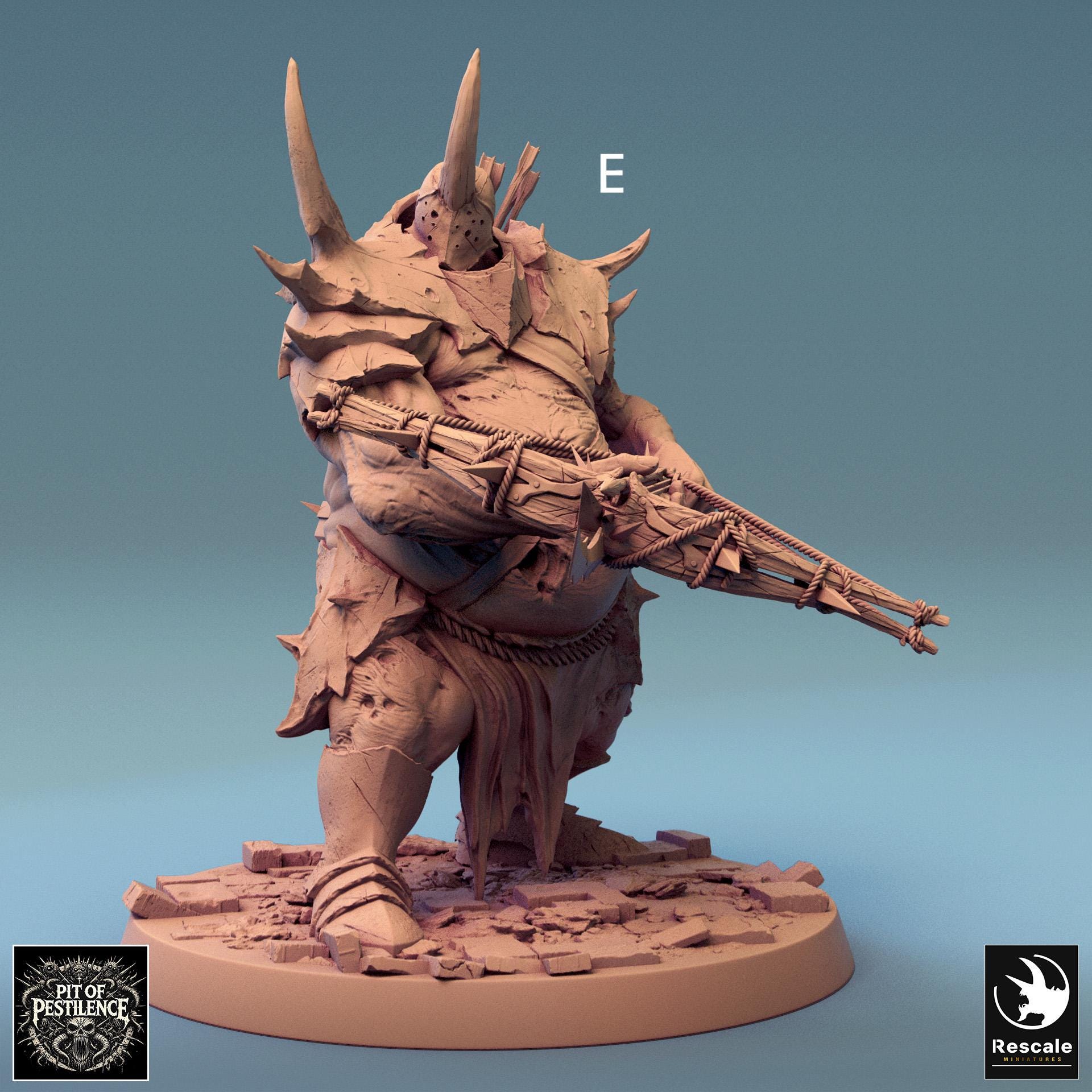 Undead Demon Infantry Miniatures - Rescale Miniatures | Daemon Prince ...