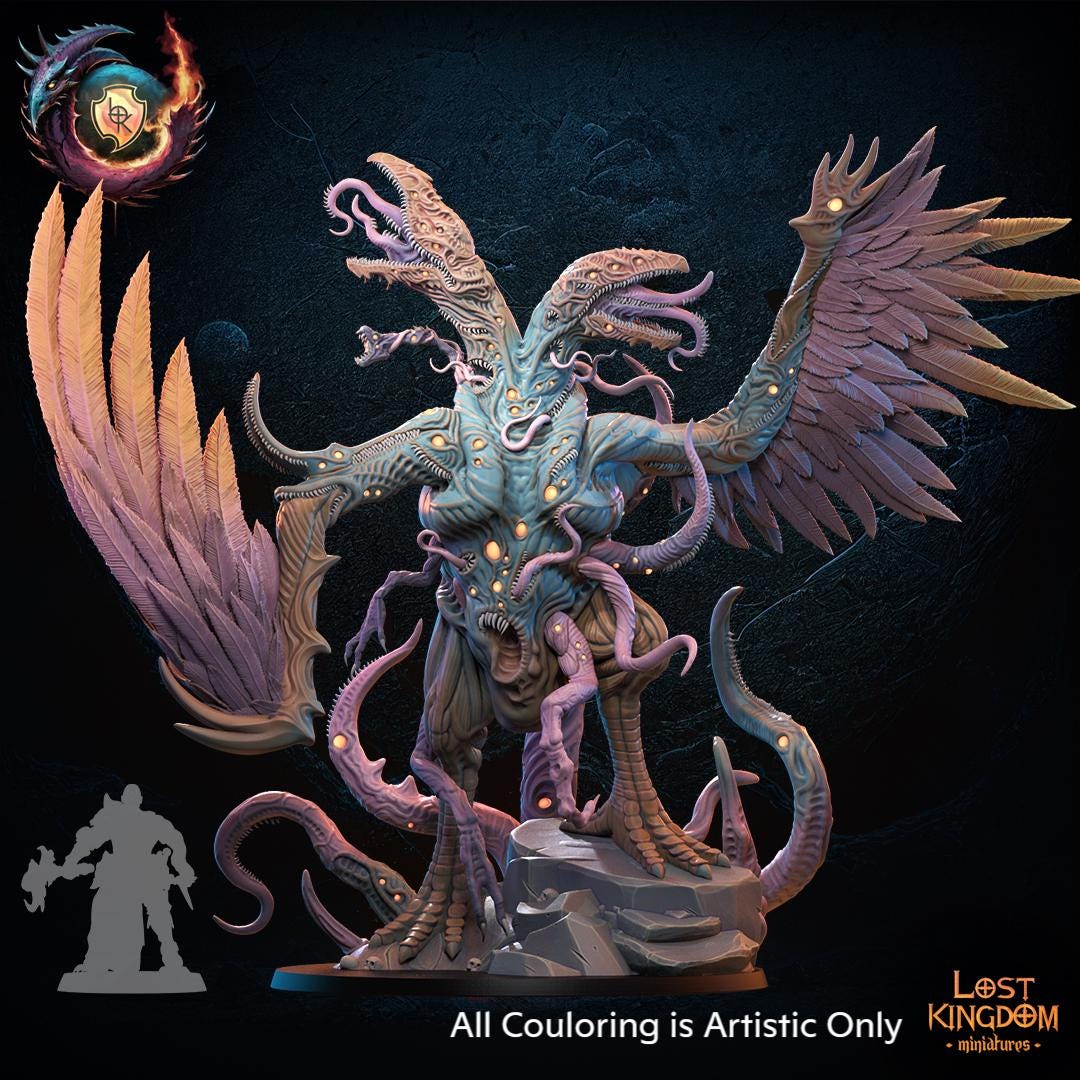 Giant Eldritch Bird Miniature - Lost Kingdom Miniatures | Fateweaver of ...