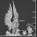 Winged Bull Miniature - Artisan Guild | Mythological Beast Model ...