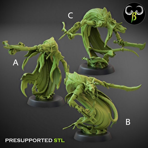 Ratfolk Spectre Miniatures Clay Beast Creation Skaven - Etsy