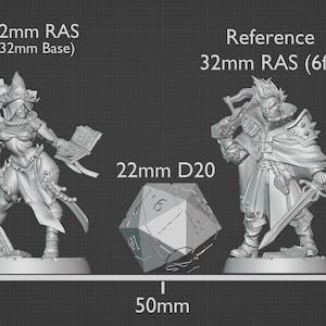 Female Grimdark Warlock Miniature - Artisan Guild | Eldrich Spellblade ...