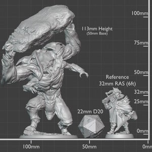 Umber Hulk Miniature - Lord of the Print | Insect Warrior Model ...