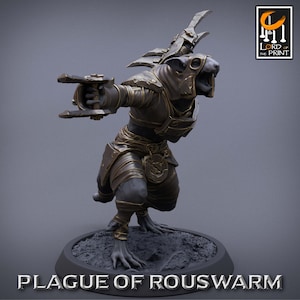 Skaven Gutter Runner Miniatures - Lord of the Print | Ratfolk Infantry ...