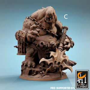 Cyclops Miniatures - Lord of the Print | Giant Ogre Models | Gargantuan ...