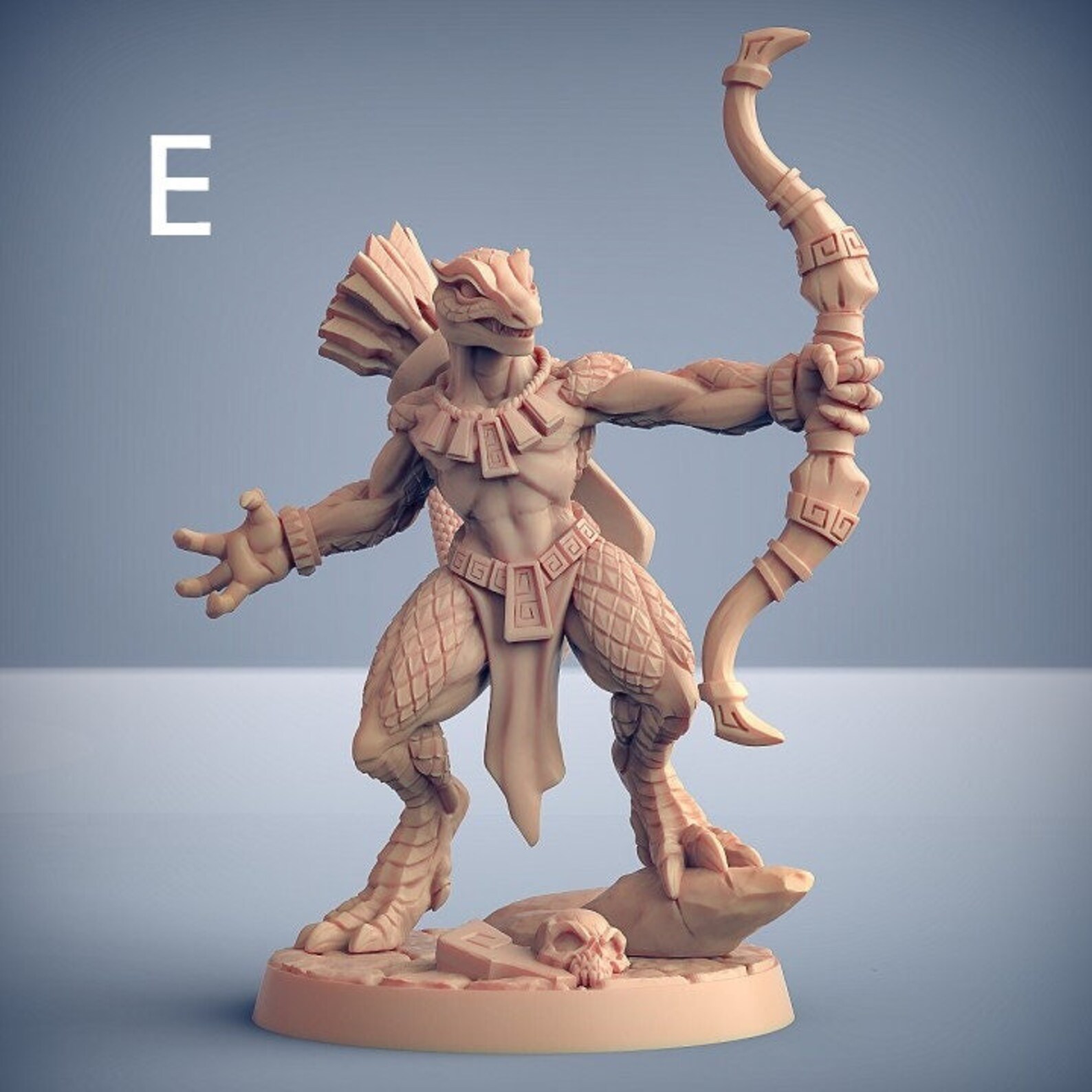 Lizardmen Warrior Miniatures Artisan Guild Cold One - Etsy UK