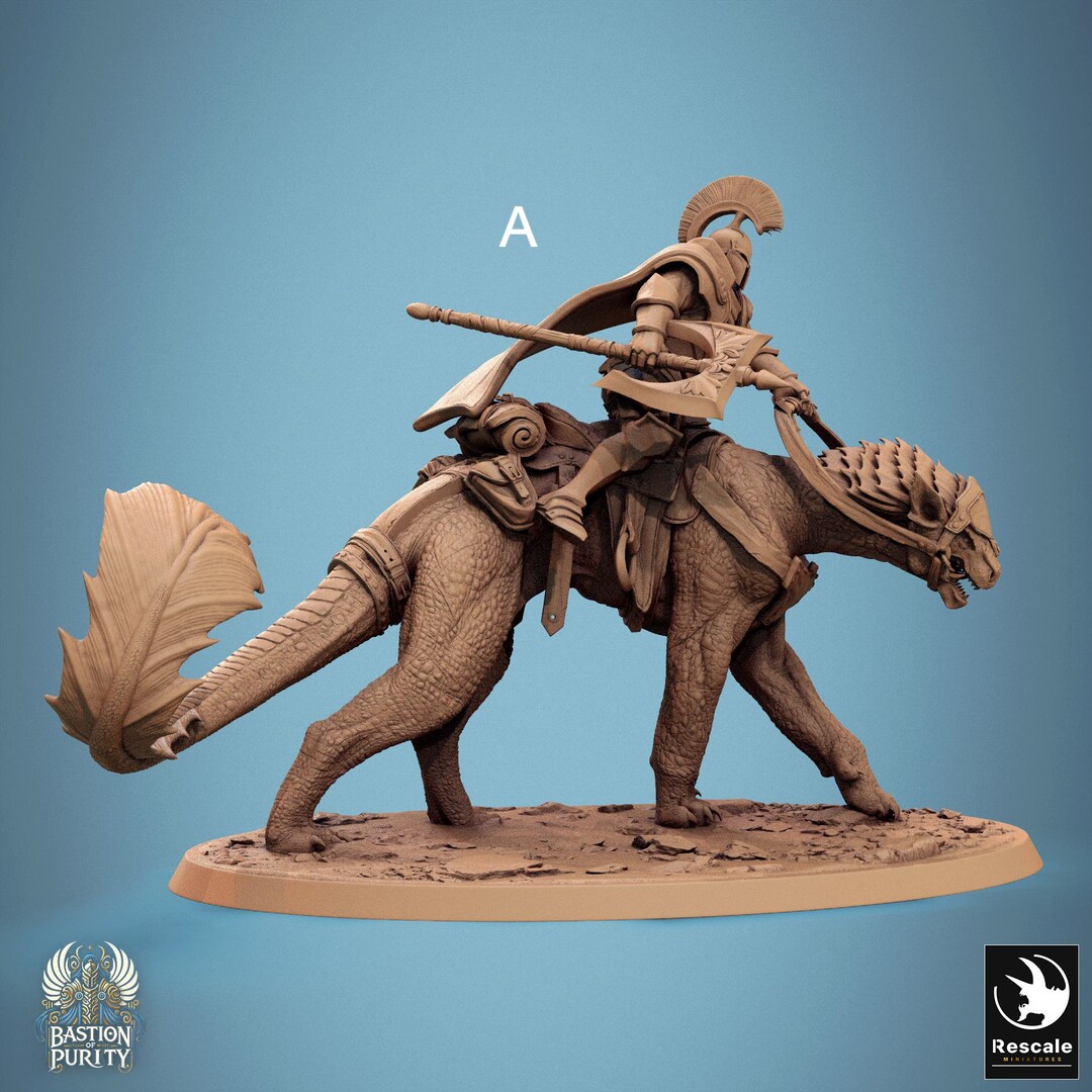 Drake Mount Paladin Rider Miniatures - Rescale Miniatures | Stormcast ...