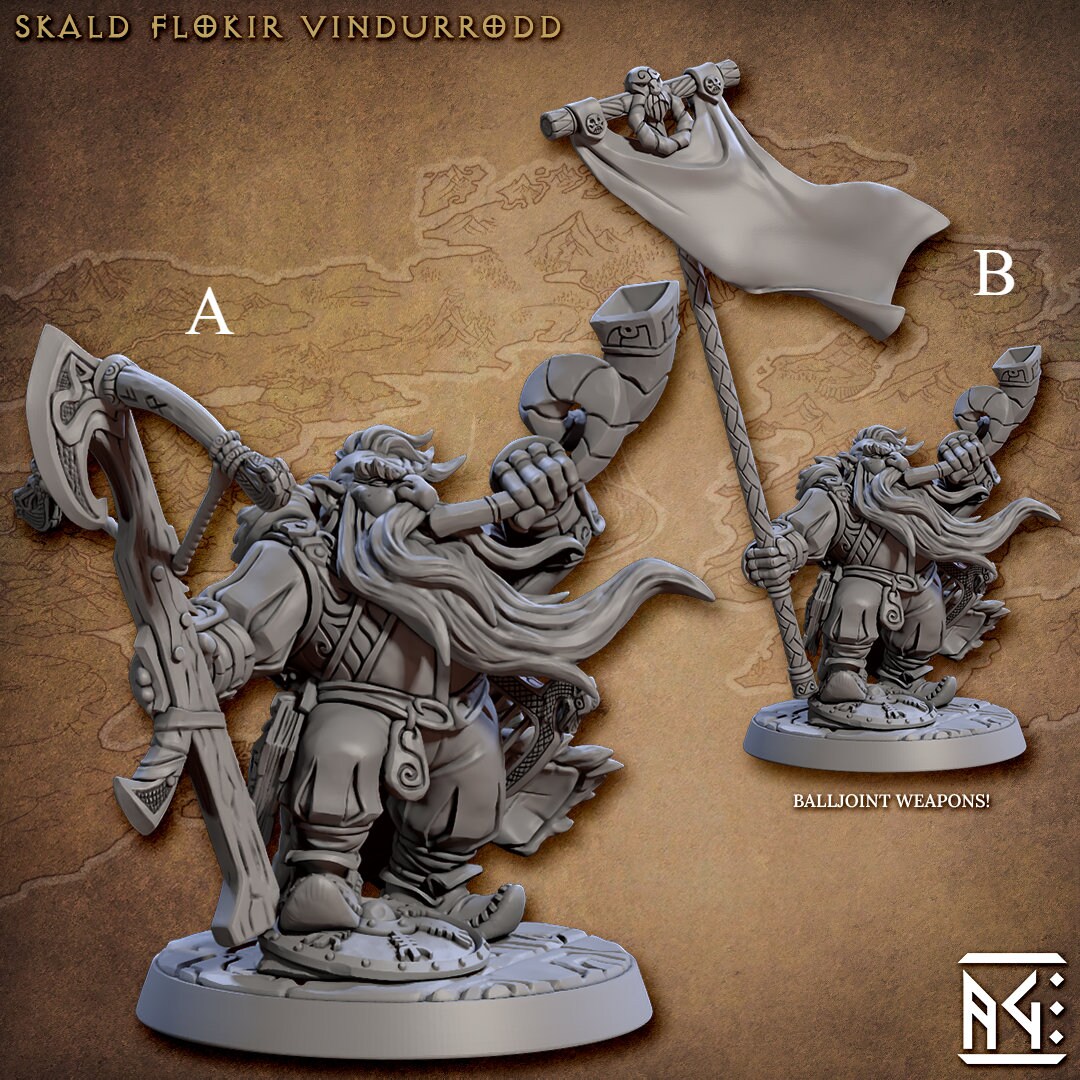 Dwarf Quarreller Miniatures - Artisan Guild | Army Soldier Models ...