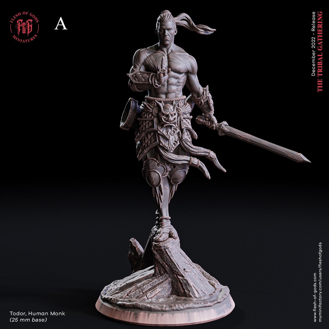 Grimdark Adventurer Miniatures - Flesh of Gods | Infantry Models ...