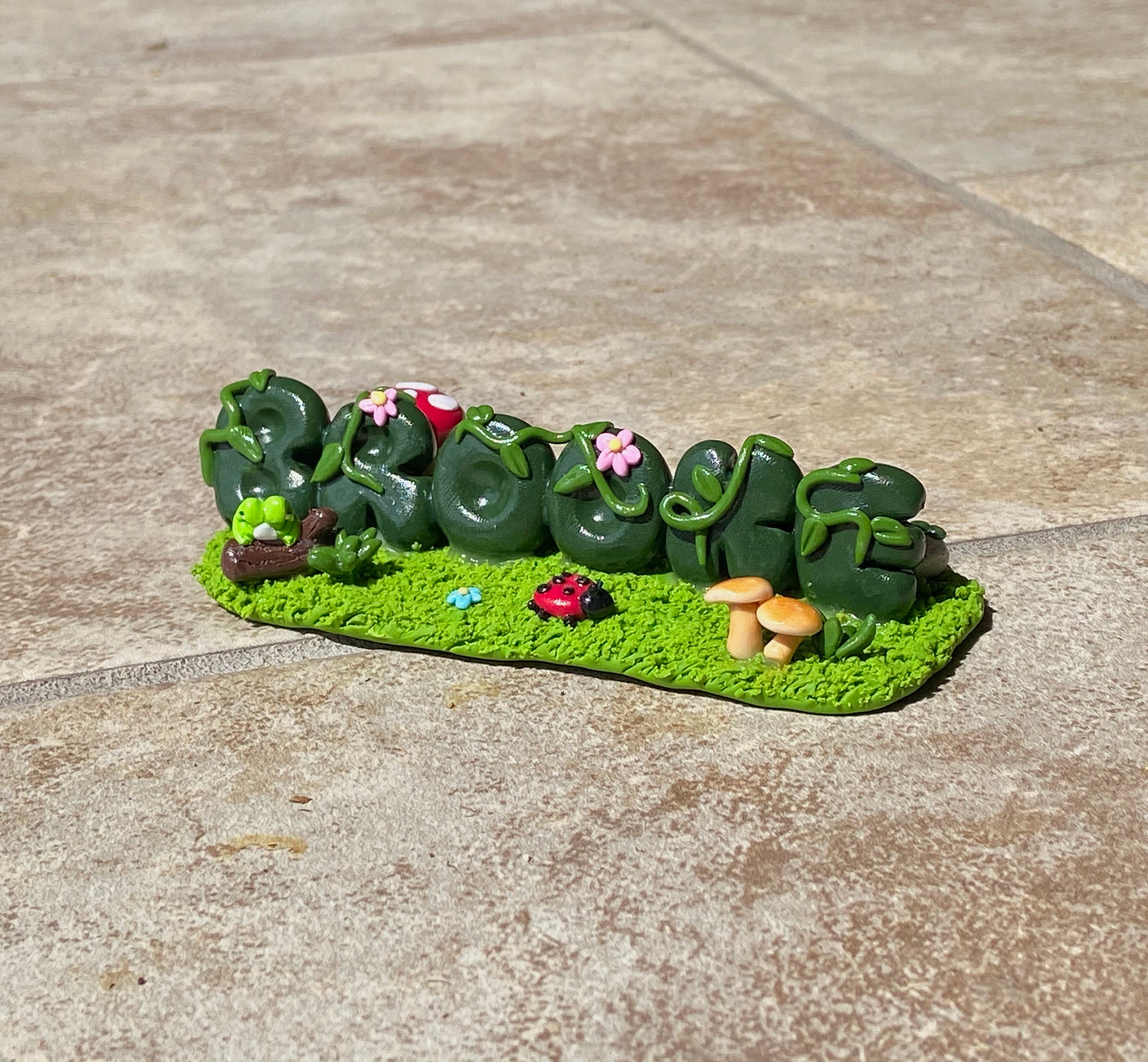 Custom Name Stand Cottagecore Room Decor Fairycore 2 Sizes | Etsy