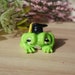 Graduation Frog Figurine- Handmade Polymer Clay Figurine/decoration ...