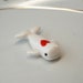Heart Beluga Whale Figurine - Handmade Polymer Clay Figurine/decoration ...