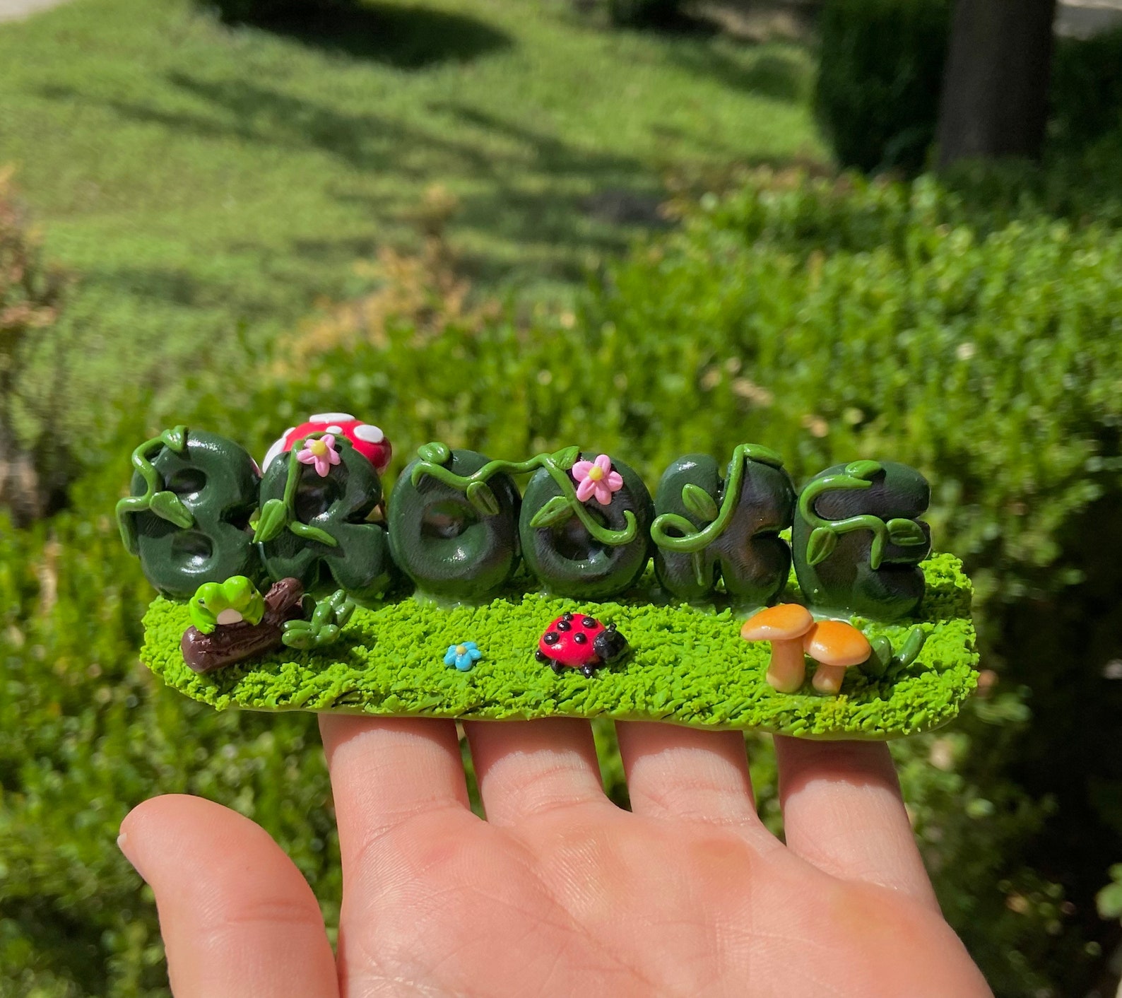 Custom Name Stand Cottagecore Room Decor Fairycore 2 Sizes | Etsy