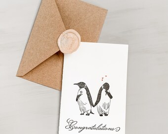 Wedding Congratulations Card - Etsy