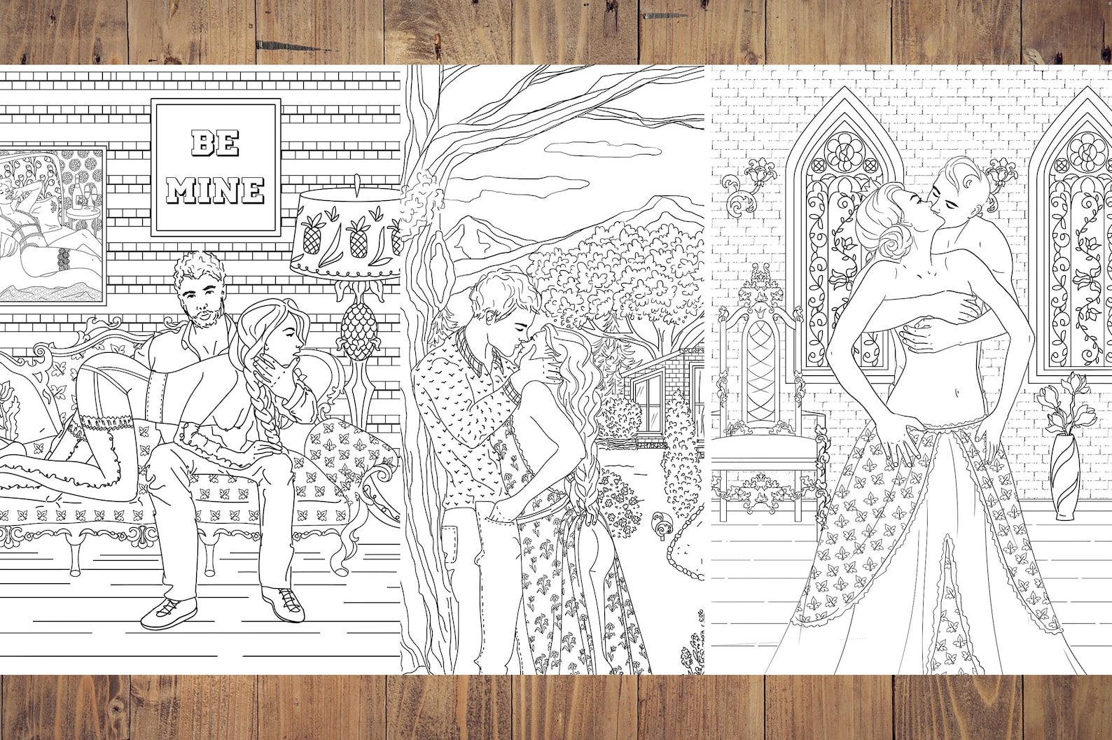 Erotic Coloring Book For Adults Sex Coloring Pages Printable Naughty Coloring Book Adult