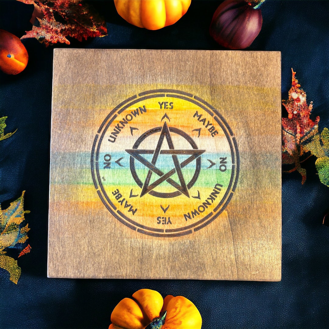 Rainbow Wooden Pendulum Board - Etsy