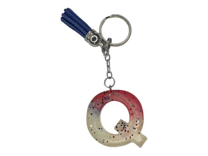 Letter Q Keychains - Etsy