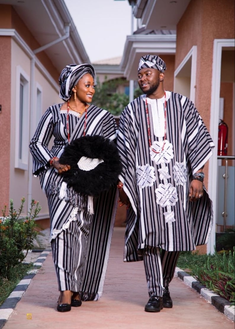 Aso Oke, African Men Clothing, African Wedding Suit, African Groom Suit ...