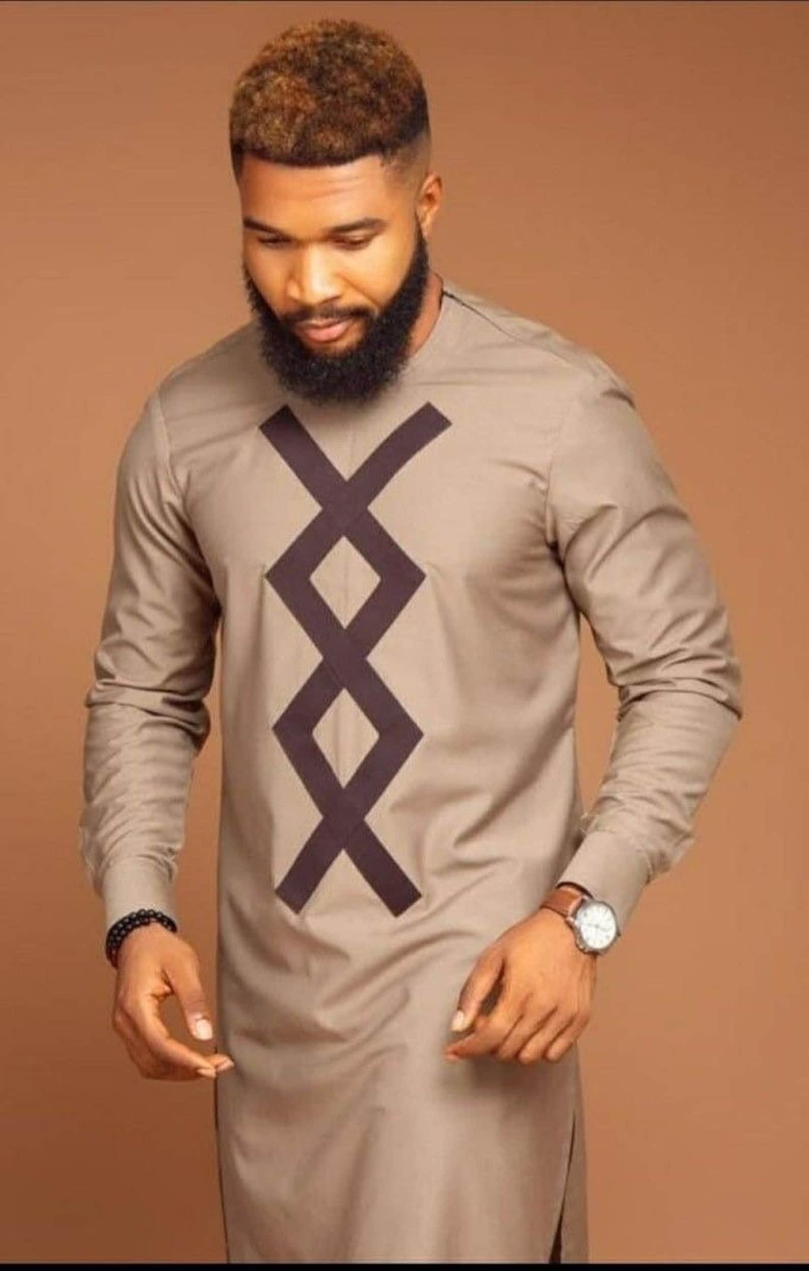 African Men Clothing African Wedding Suit African Groom Suit African
