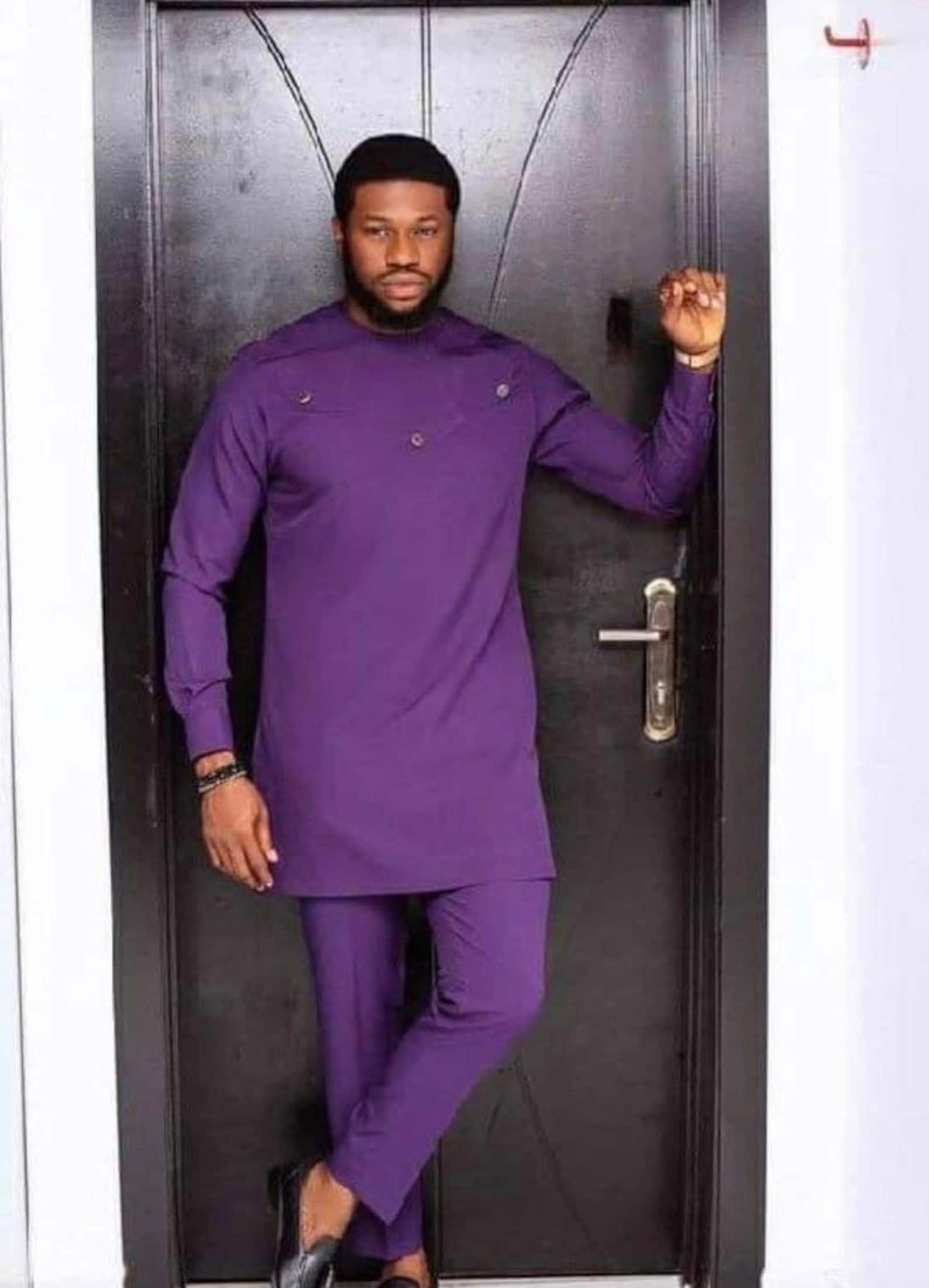 African Men Clothing, African Groom Suit, African Attire, African ...