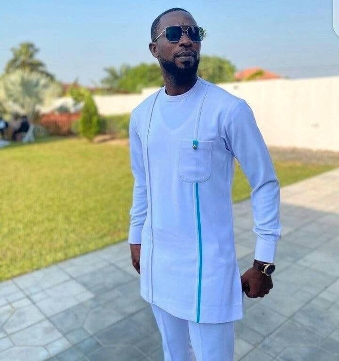 African Men Clothing, African Wedding Suit, African Groom Suit? African ...