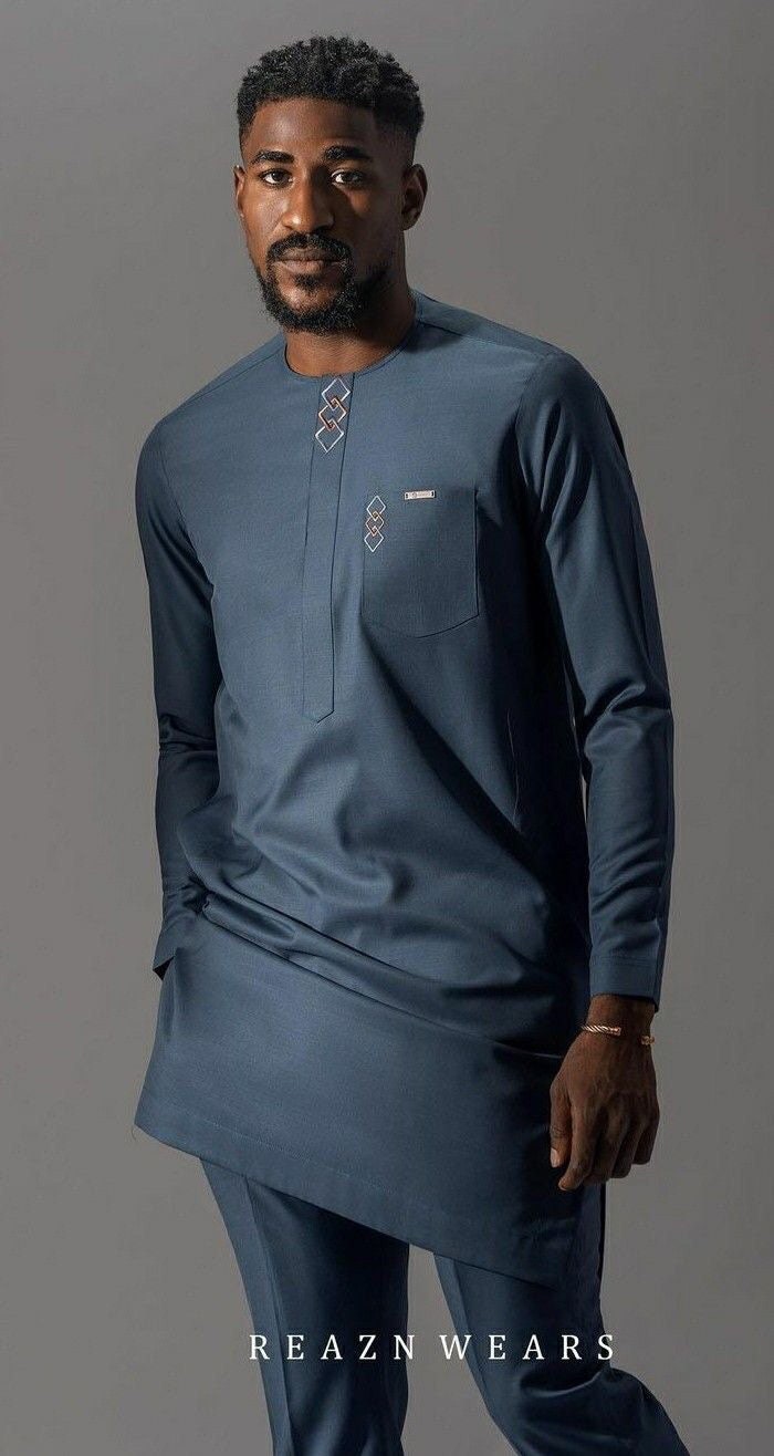 African Men Clothing African Wedding Suit African Groom - Etsy