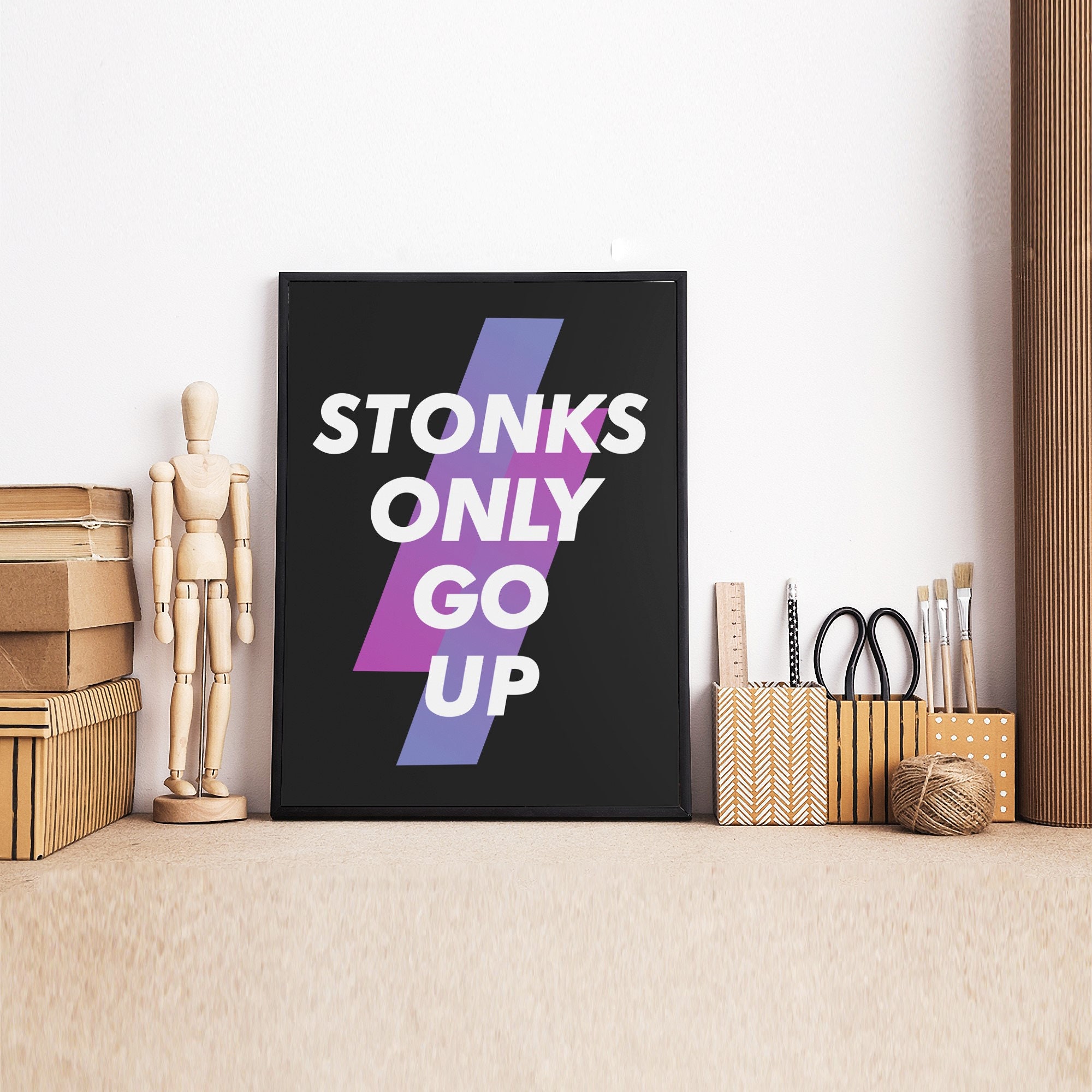Stocks Only Go Up Quote Poster Stock Market Wall Art Etsy UK stocks-only-go-up-quote-poster-stock-market-wall-art-etsy-uk
