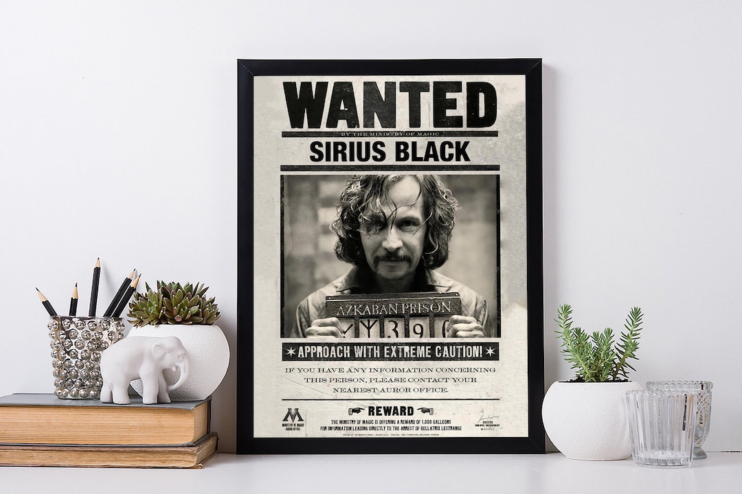 Man Wanted From Famous Movie Poster. Perfect for Modern Home Decor and ...