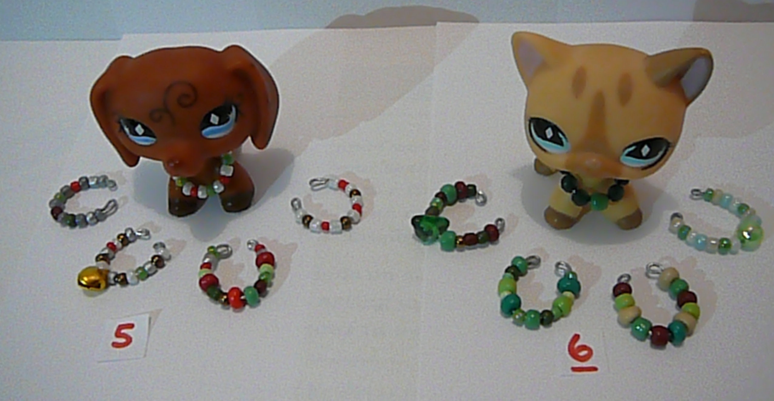 Littlest Pet Shop Accessories Bead Necklace Sets 5 X Included per Pack ...