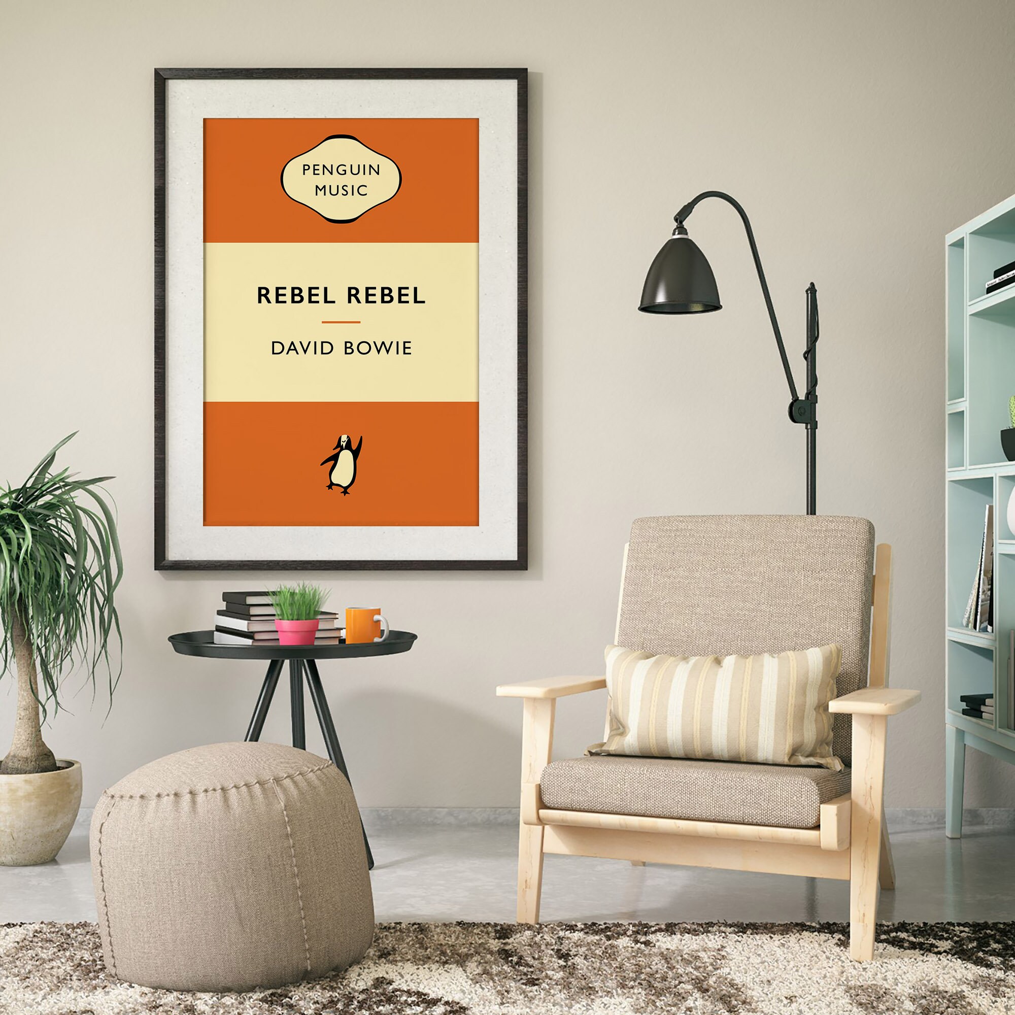 David Bowie | Rebel Rebel | Digital Print Download | Glam Rock Music ...