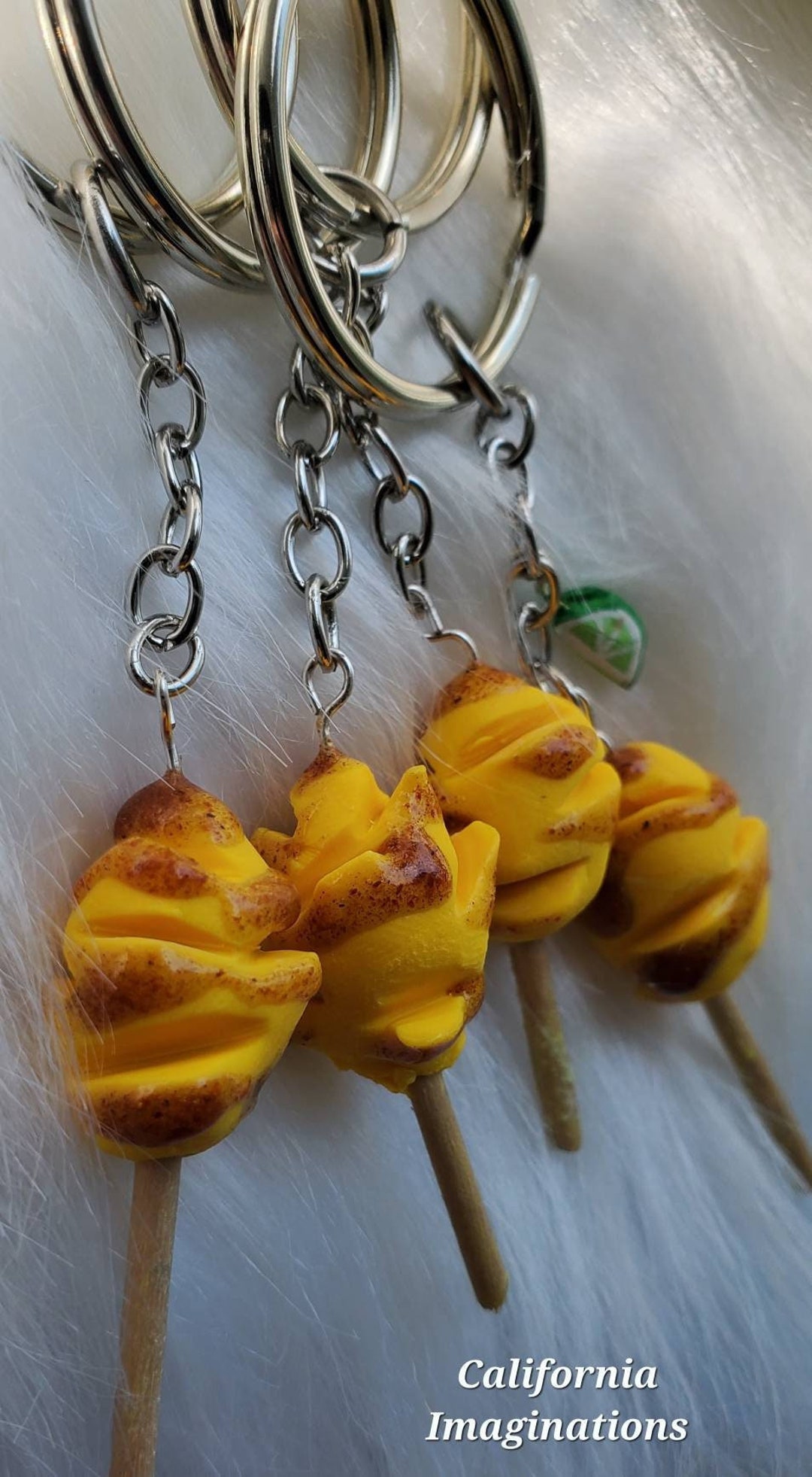 Mango Con Tajin Keychain - Etsy
