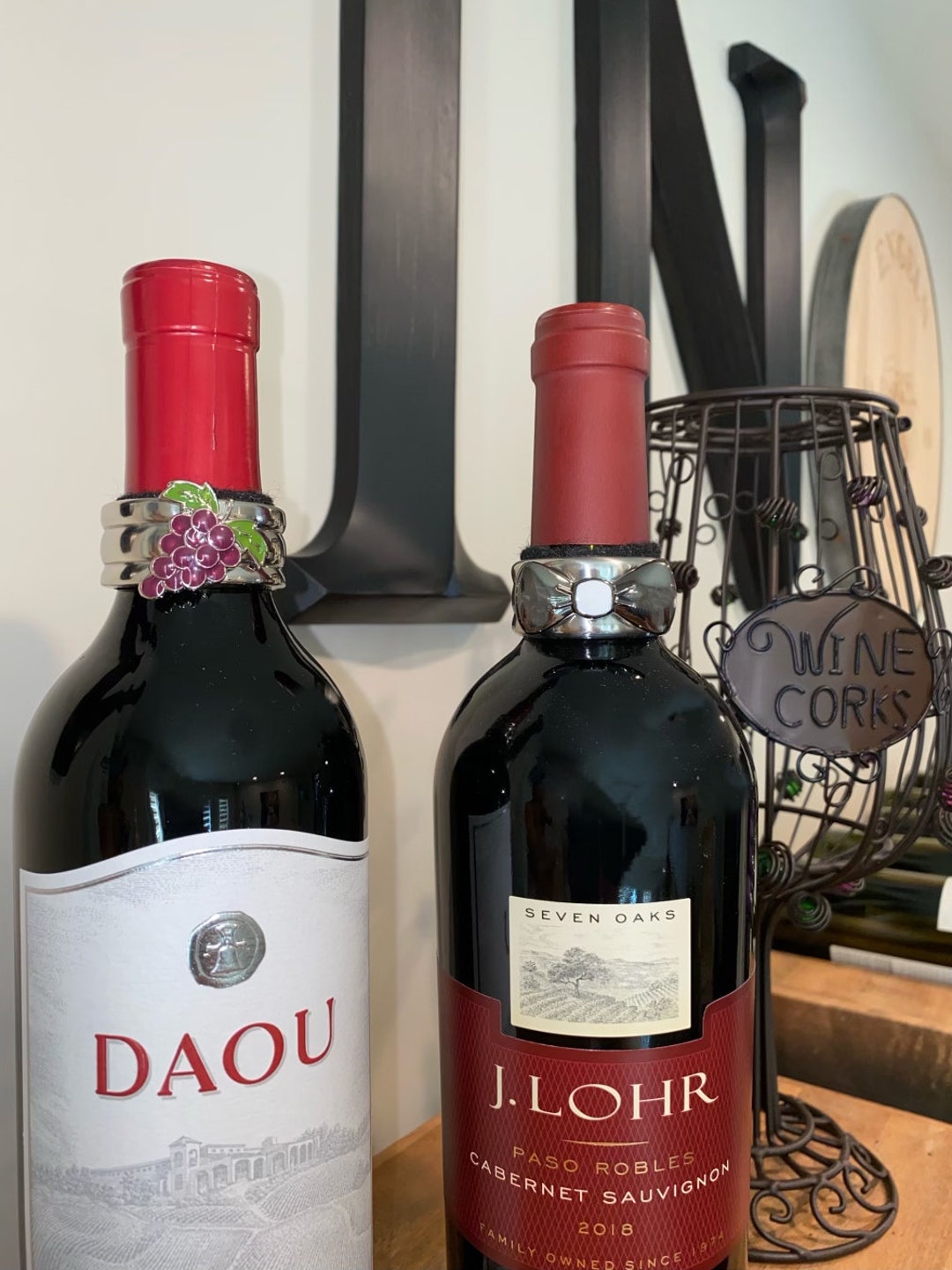 Decorative Wine Drip Collars the Perfect Gift for Wine - Etsy