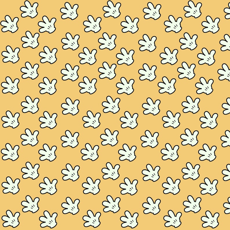 Mickey Mouse Vintage Digital Paper, Vintage Print Pattern, Mickey Mouse ...