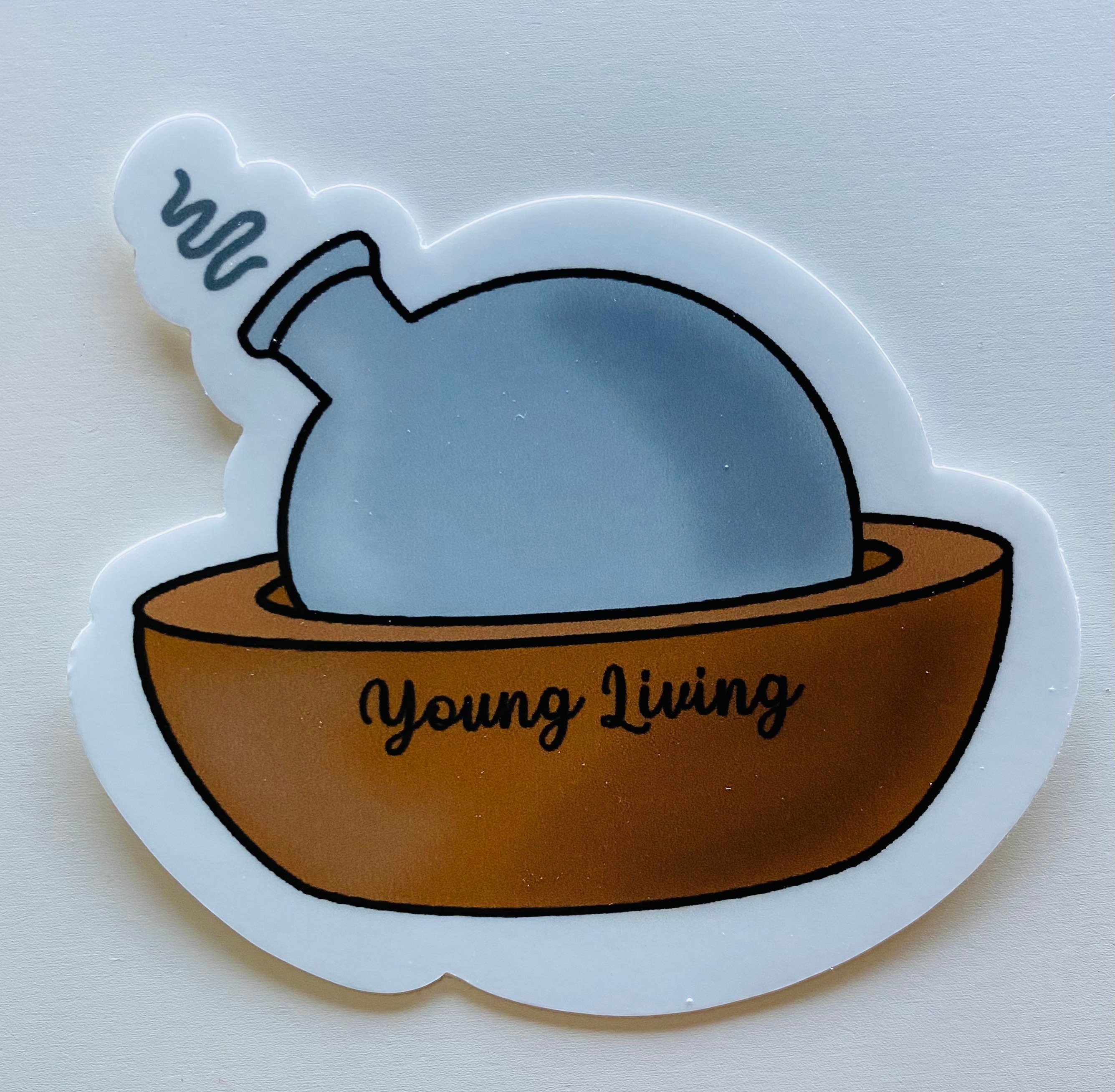 ESSENTIAL OIL STICKER / Diffuser Sticker / Young Living / - Etsy