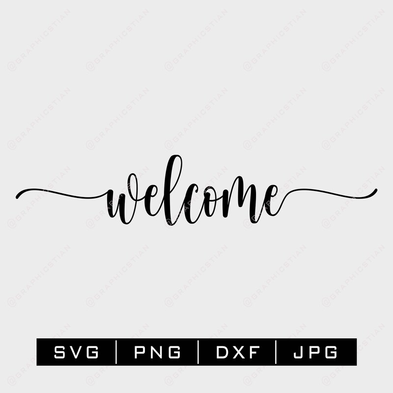 Welcome Svg - Etsy