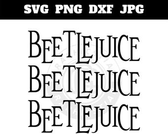 Beetlejuice Font - Etsy Australia