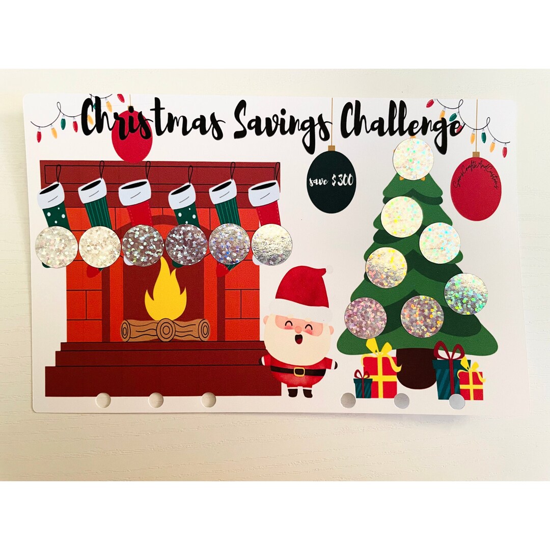 Christmas Savings Challenge | Mystery Scratch off | Budgeting | Money ...