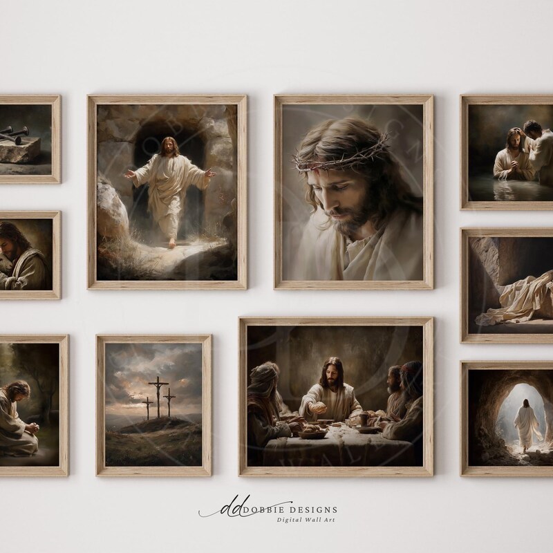 Easter Artwork Christ - Etsy